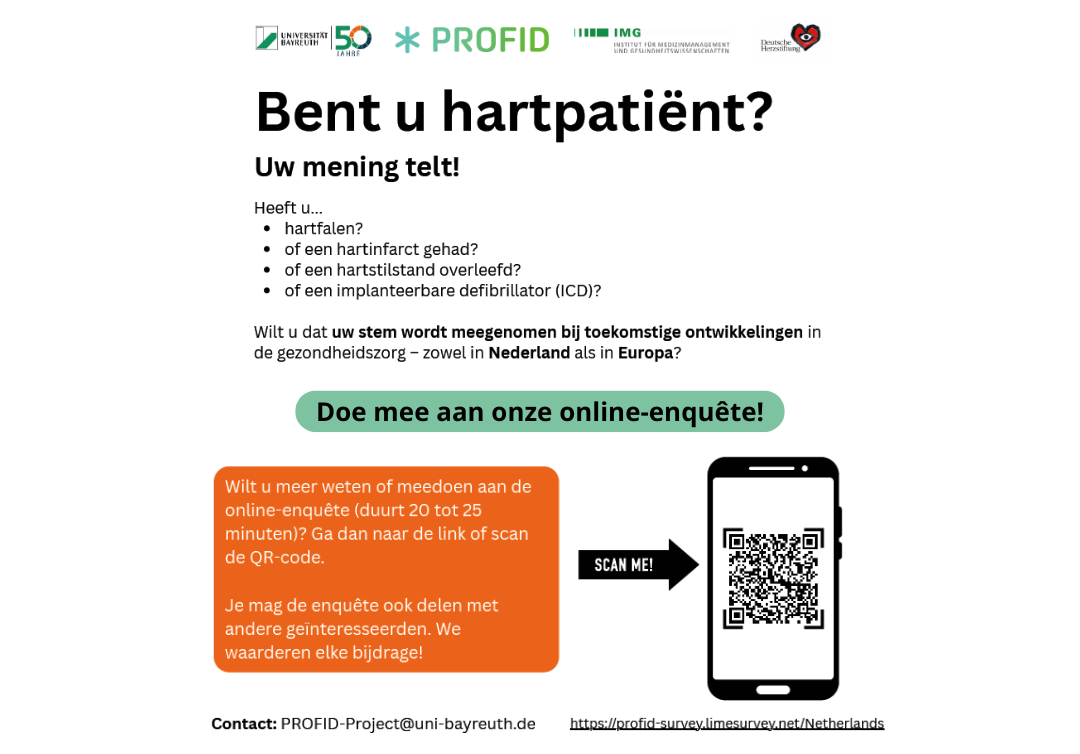 Bent u hartpatiënt? Uw mening telt! - Hartpatiënten Nederland